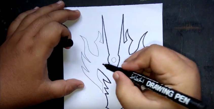 DESIGN.COM: How To Draw Kamen Rider Ryuki