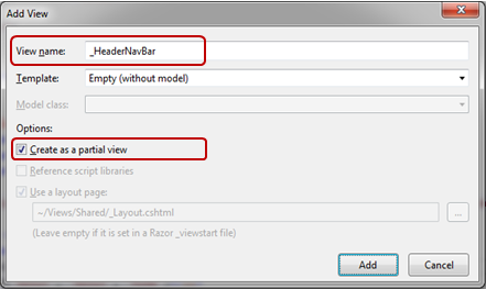 DOTNET: How to Use Partial View in MVC with Example