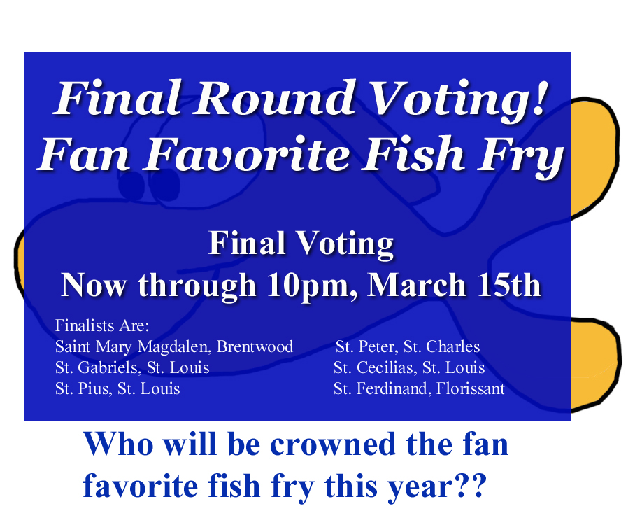 Friday Night Fish: 2013 Fan Favorite Fish Fry - Final Round Voting!