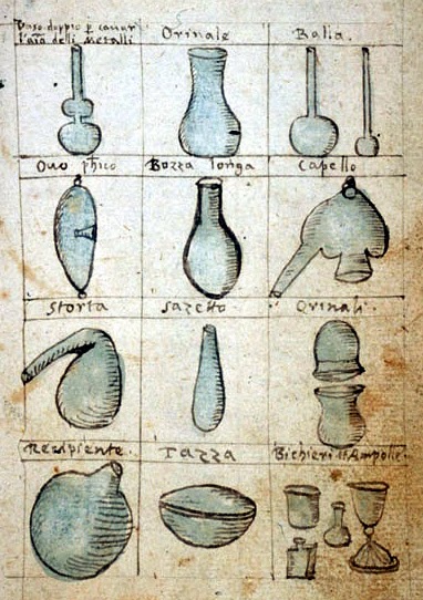 Conciatore: Glassware in Alchemy