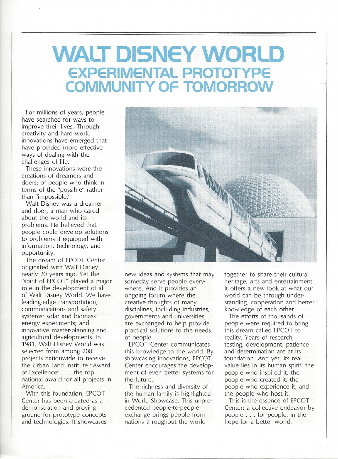 Disney Avenue: HORIZONS: A Detailed Look Into an EPCOT Classic