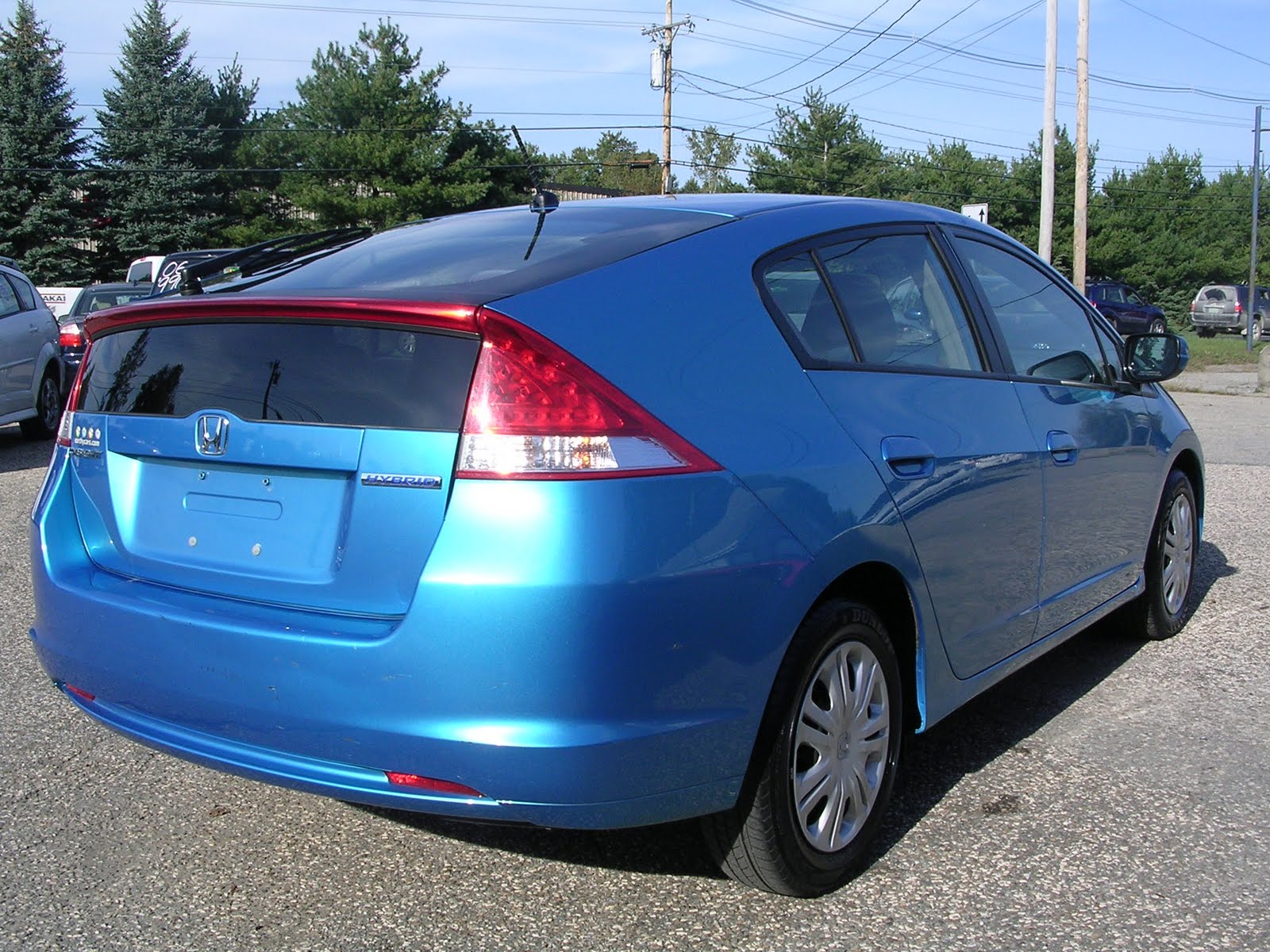 Earthy Cars Blog: EARTHY CAR OF THE WEEK: 2010 Blue Honda Insight LX
