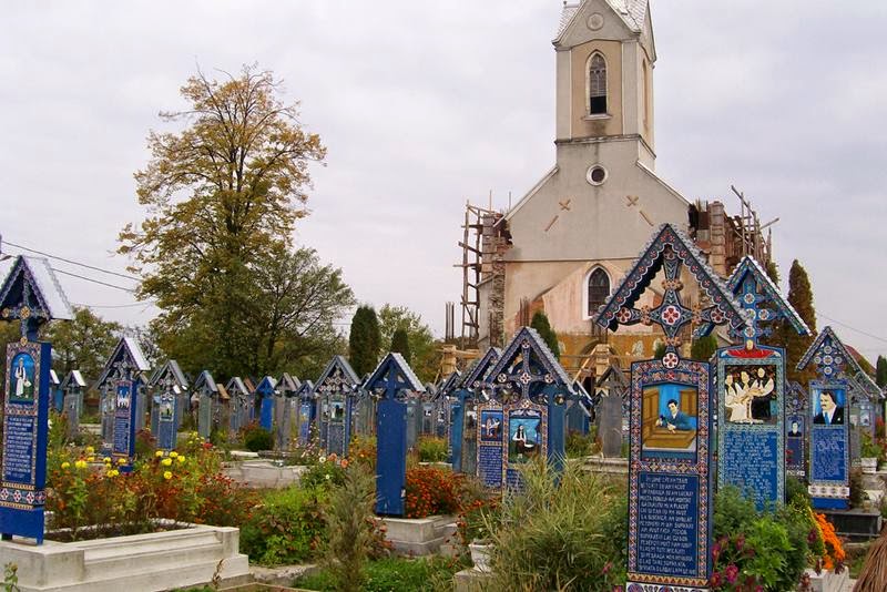 The Merry Cemetery of Sapanta, Romania