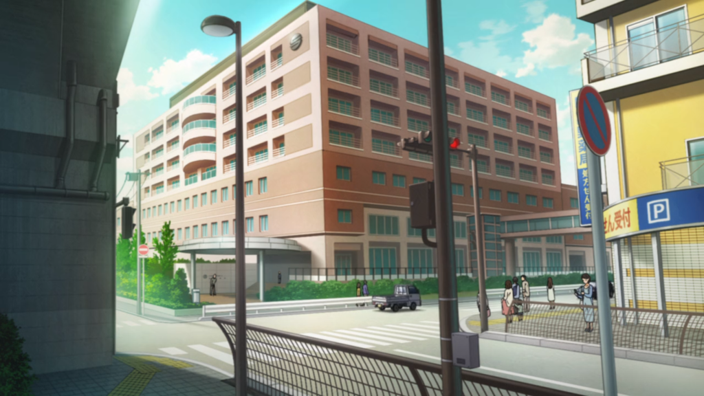 Anime Hospital Building