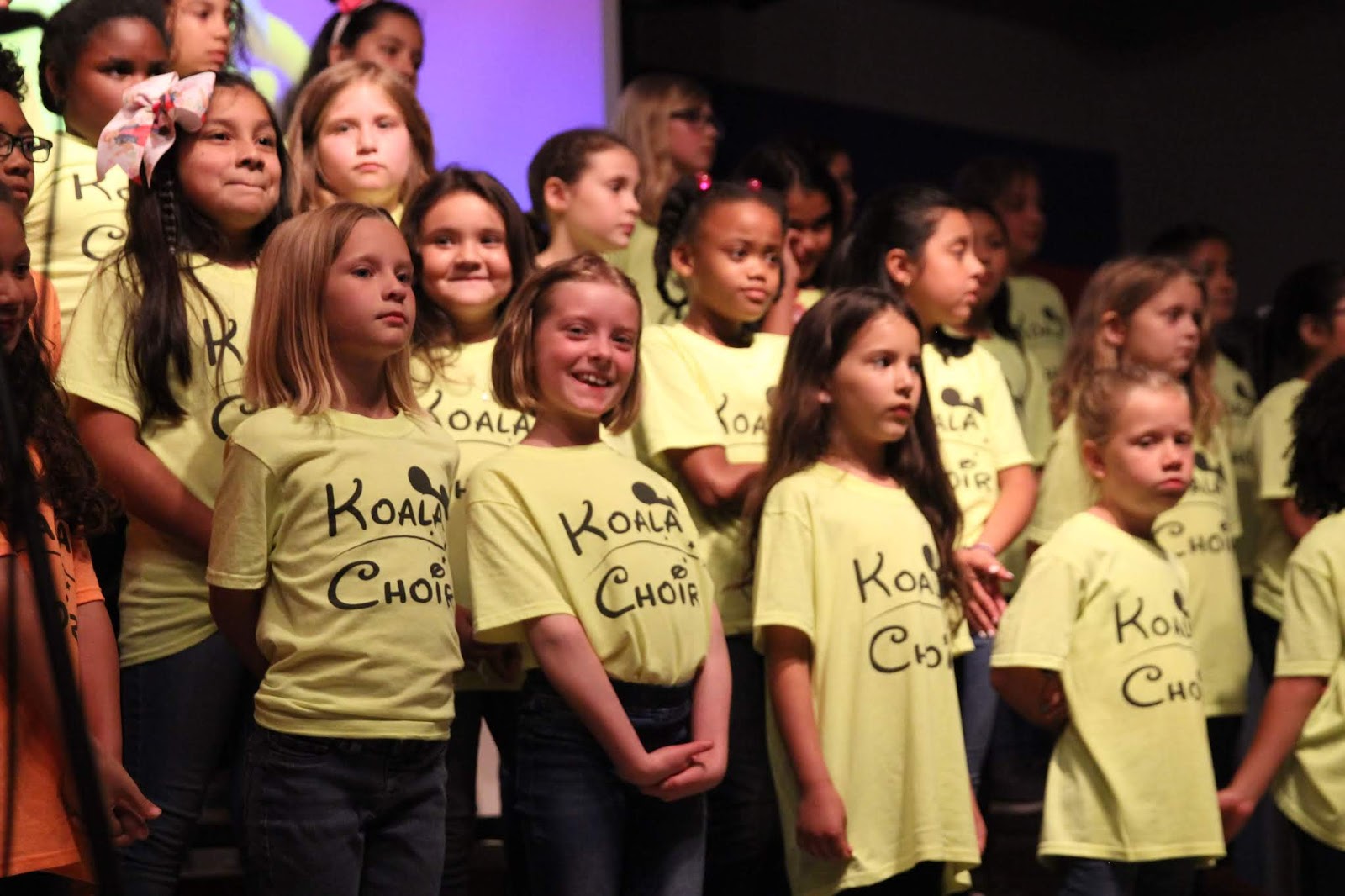 assignment #3: elementary school choir concert
