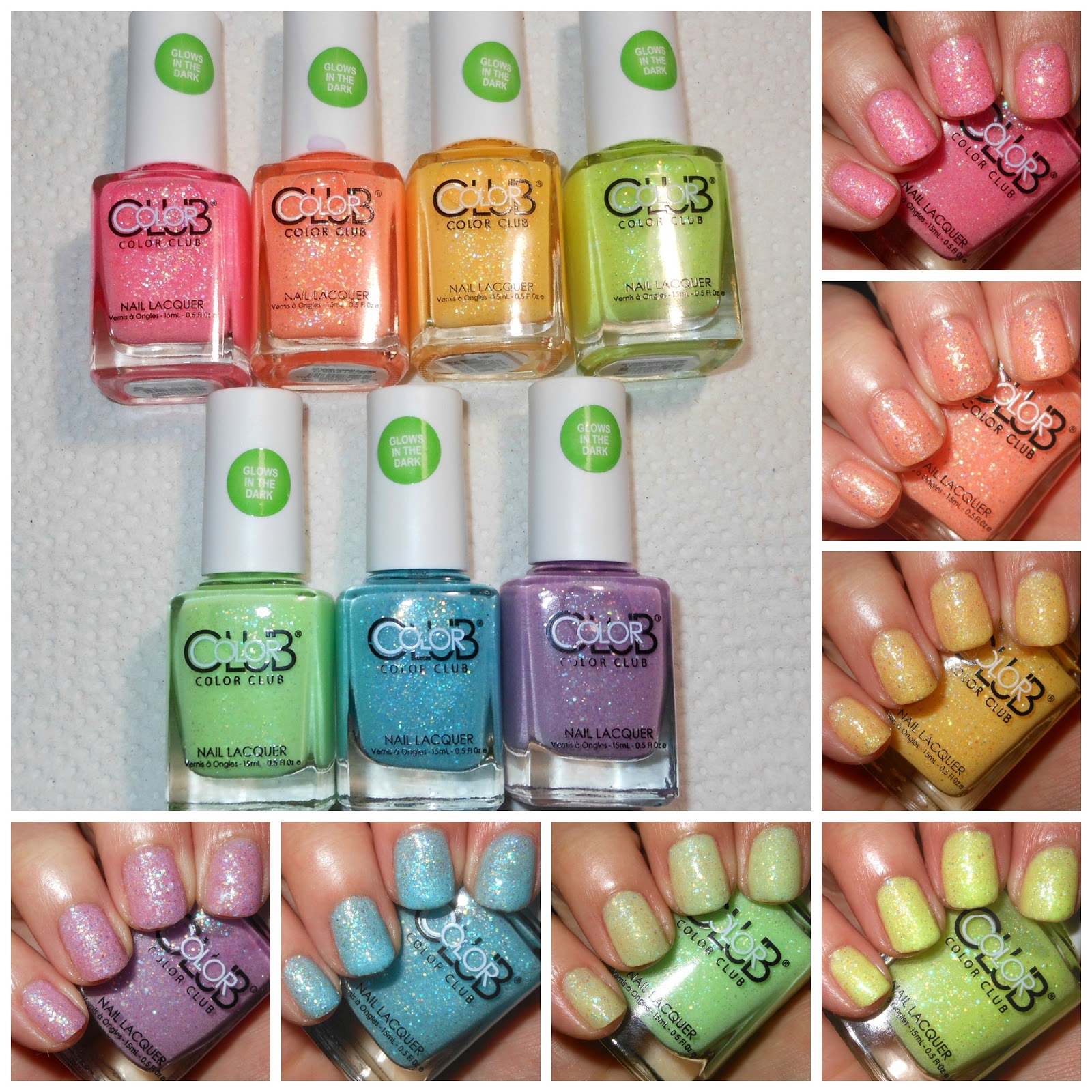 Imperfectly Painted: Color Club Poptastic Pastel Neon Remix Collection ...