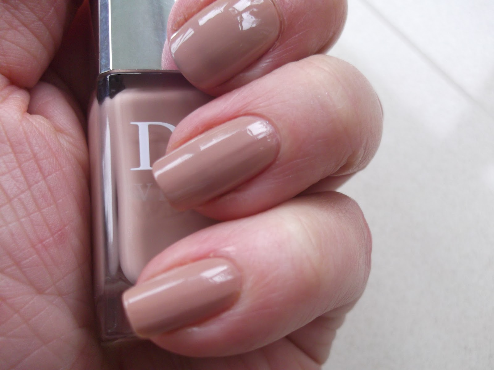 Dior Nail Polish in Greige | British Beauty Blogger