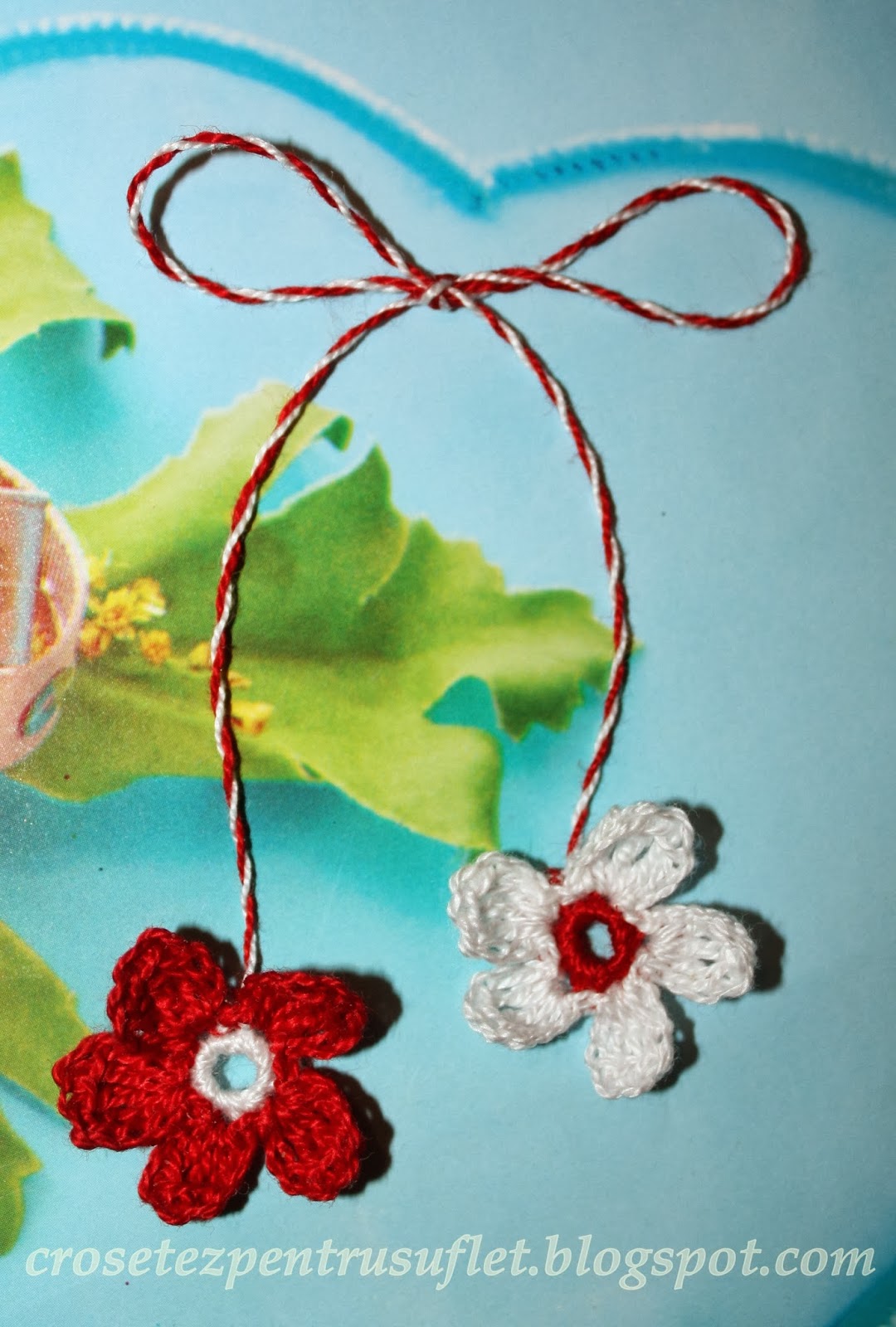 Crochet Boutique: Mărţişoare croşetate