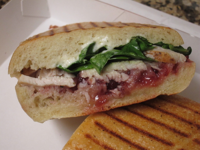 Review: Panera Bread - Roasted Turkey & Cranberry Panini | Brand Eating