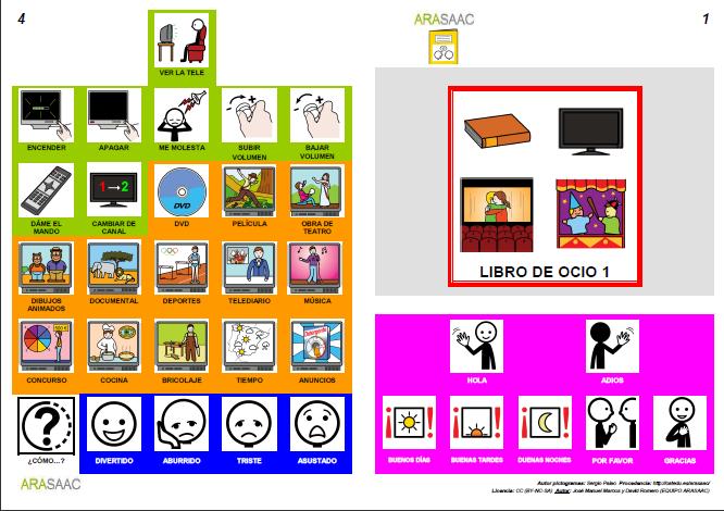 ACCESIBILIDAD E INCLUSIÓN: Libros para el ocio en pictogramas de ARASAAC