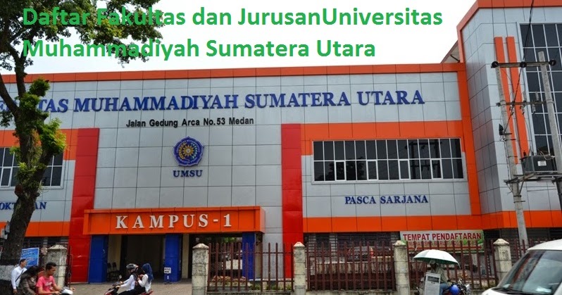 Daftar Fakultas dan Jurusan UMSU Universitas Muhammadiyah Sumatera Utara Lengkap Terbaru ...