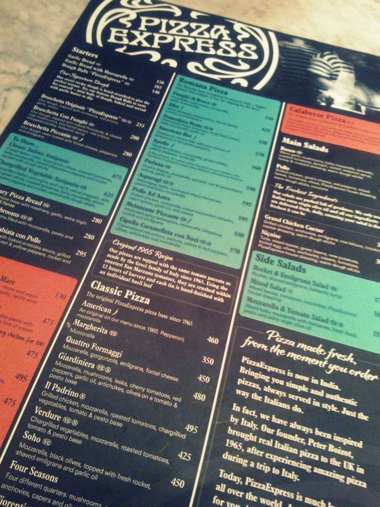 Review : Pizza Express, Colaba, Mumbai – Caramel Wings