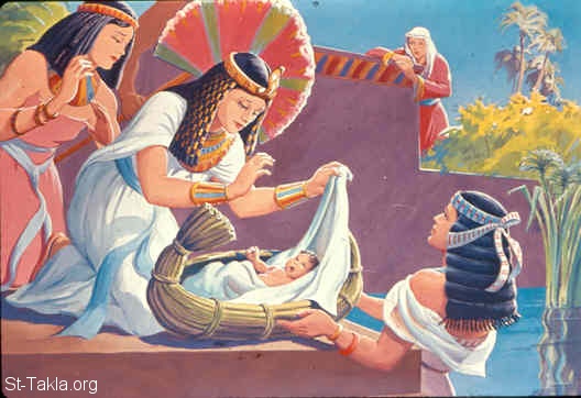 Solomons Blondes: Baby Moses and Daughter of Pharoah