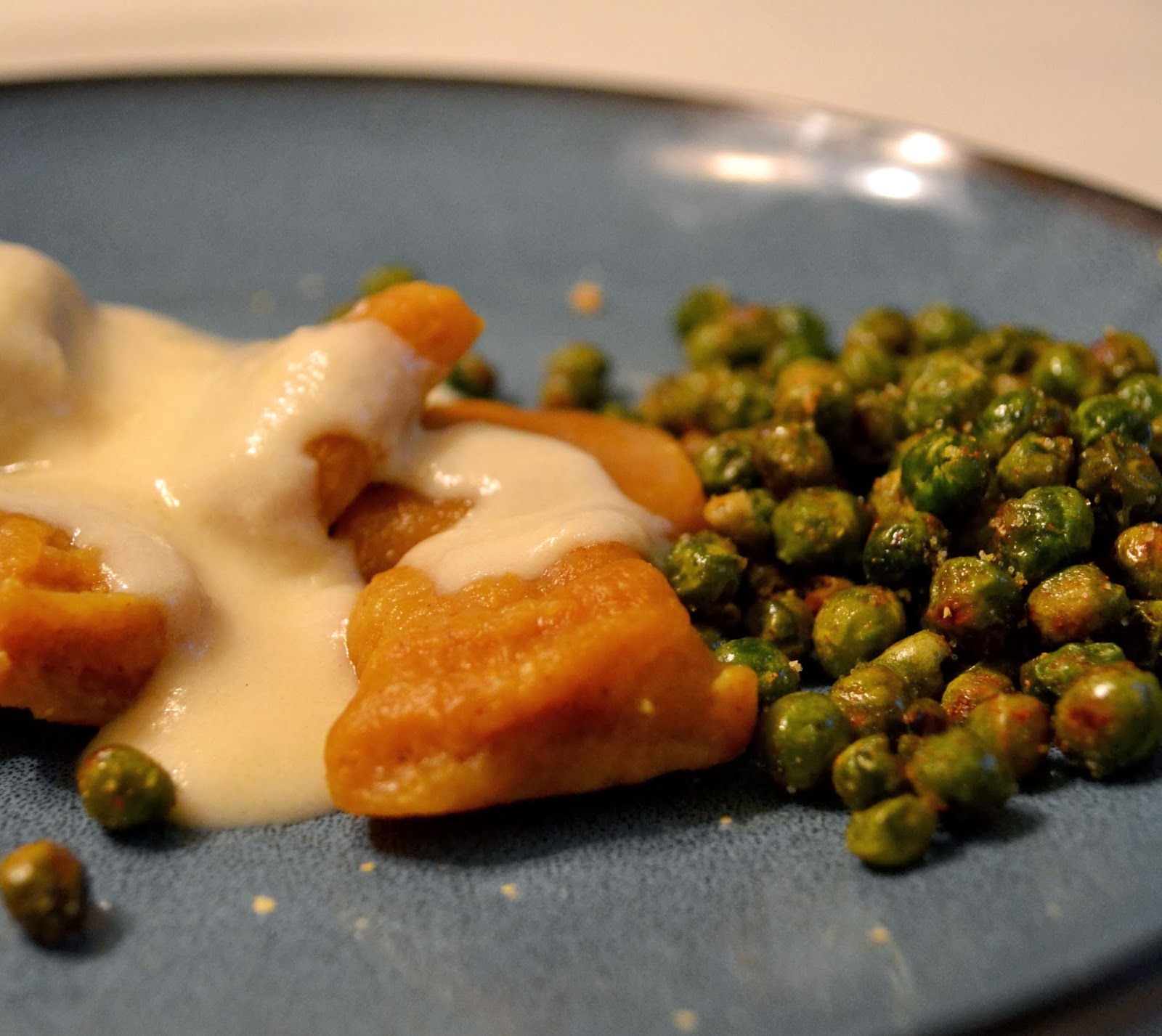 Simple Savory & Satisfying: Roasted Peas