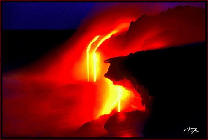 Beautiful Photographs: Volcano Erruptions and Lava Flows