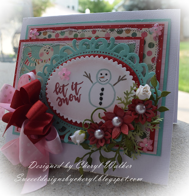 Really Reasonable Ribbon Blog: Let it Snow Winter Card