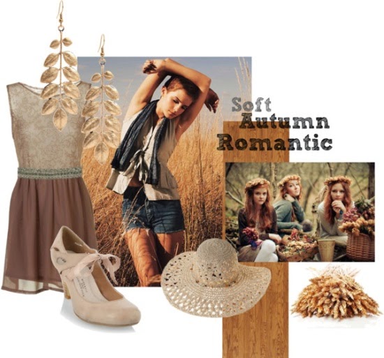 Stagione cromatica Autunno Soft abbigliamento colori