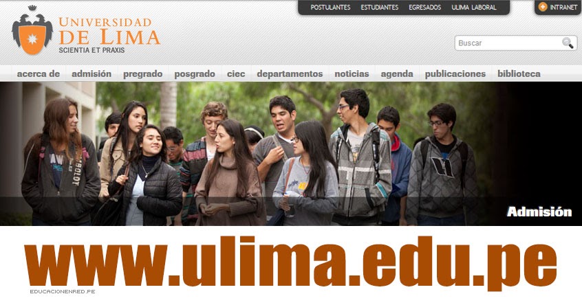 ULIMA: Admisión Universidad de Lima 2017 (Examen 5 Marzo) Inscripción ...