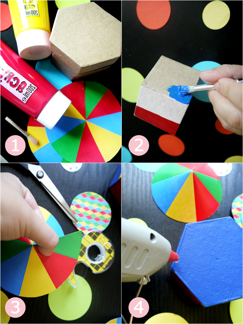 DIY Circus Tent Birthday Party Favor Boxes - Party Ideas | Party ...
