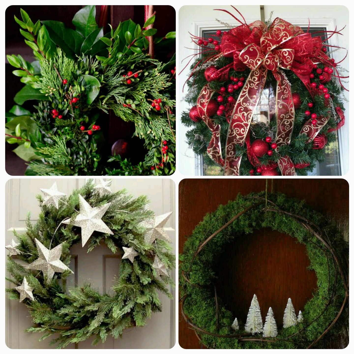 Julmysigt: Inspiration Julkransar