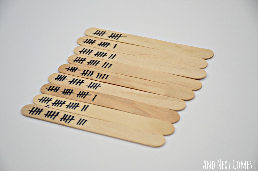Fine Motor Tally Marks Activity & Busy Bag Idea for Kids | And Next ...