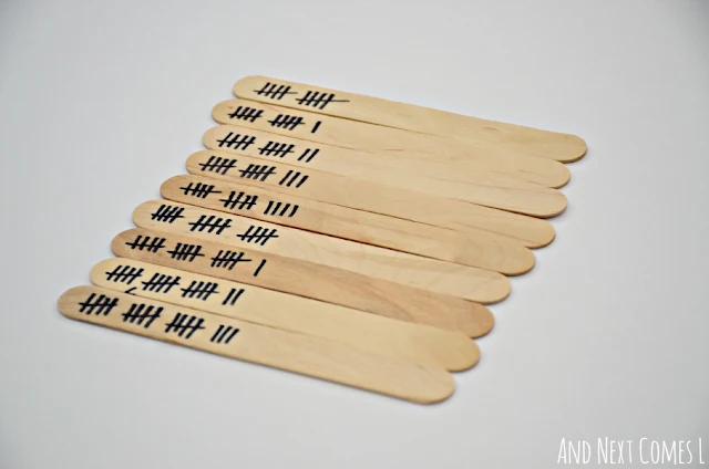 Fine Motor Tally Marks Activity & Busy Bag Idea for Kids | And Next ...