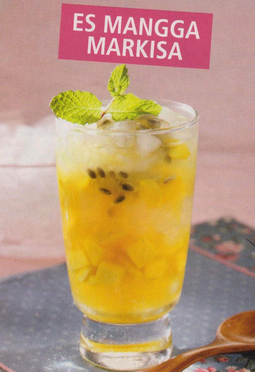 Resep Cara Membuat Minuman Es Buah Mangga Markisa - Jagoan Kode