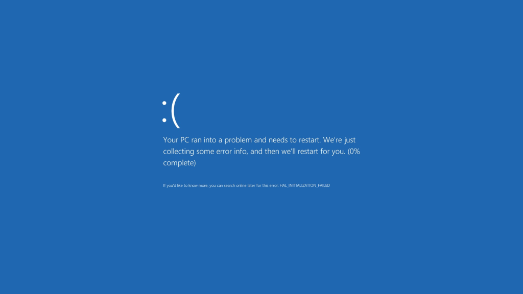 Bluescreen / Bluescreen of Death ( BSOD ) ~ Keepstrong!