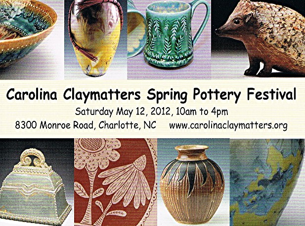 bluegillpottery: Charlotte Spring Pottery Festival