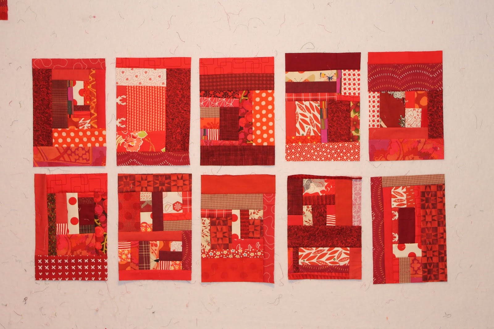 Quilting is more fun than Housework...: Oh Scrap! : Slab Blocks