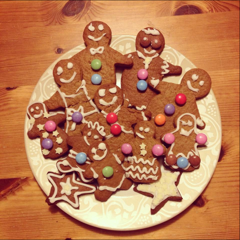 La cuisine au CJPS: Gingerbread man (bonhomme pain d'épices)