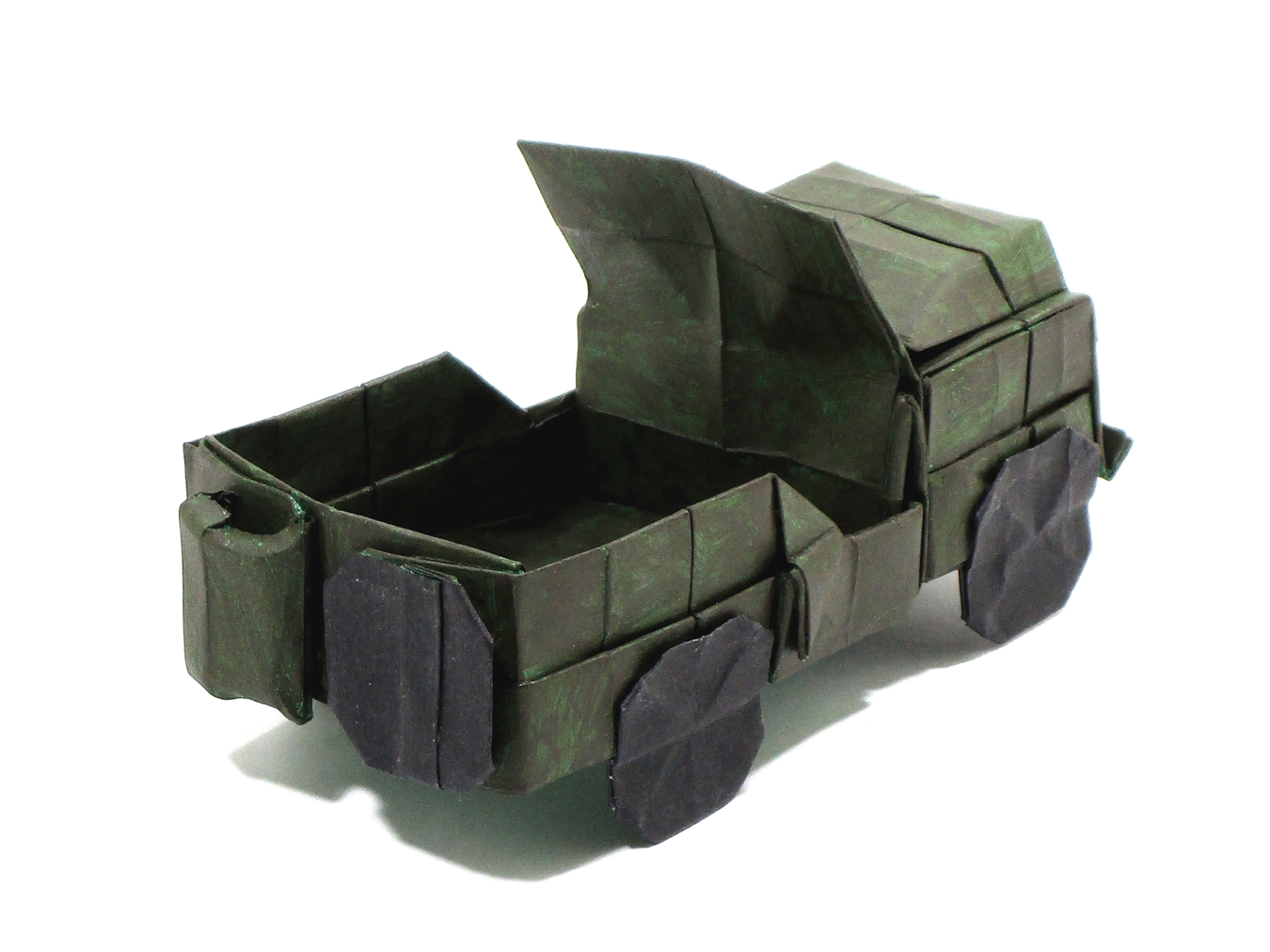 Mariano-Mi mundo el Origami: Jeep Willys M38A1