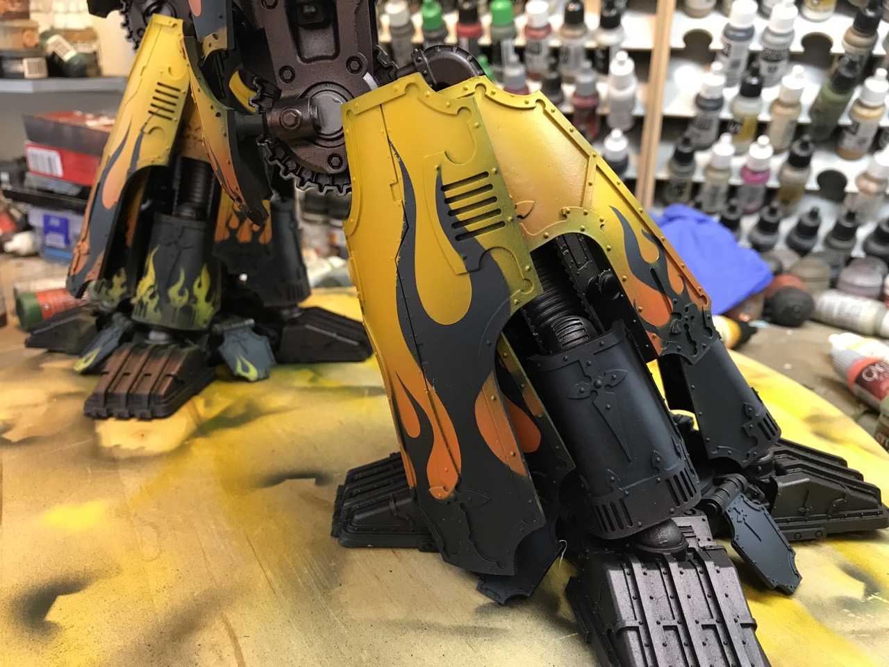 40k Hobby Blog: Warlord Titan Color Scheme Reveal