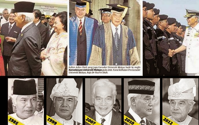 SEKALUNG BICARA SETITIS TINTA: Gambar: Sultan Azlan Shah Dalam Kenangan