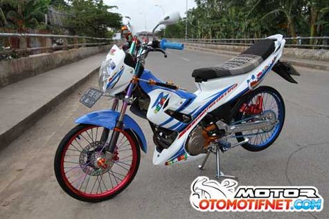 Modifikasi Satria Fu Thailook Style (Thailand) Terbaru Simpel sederhana ...