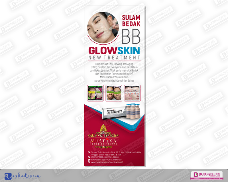 Contoh Desain Spanduk Banner Sulam Bedak - Contoh Desain Banner Spanduk
