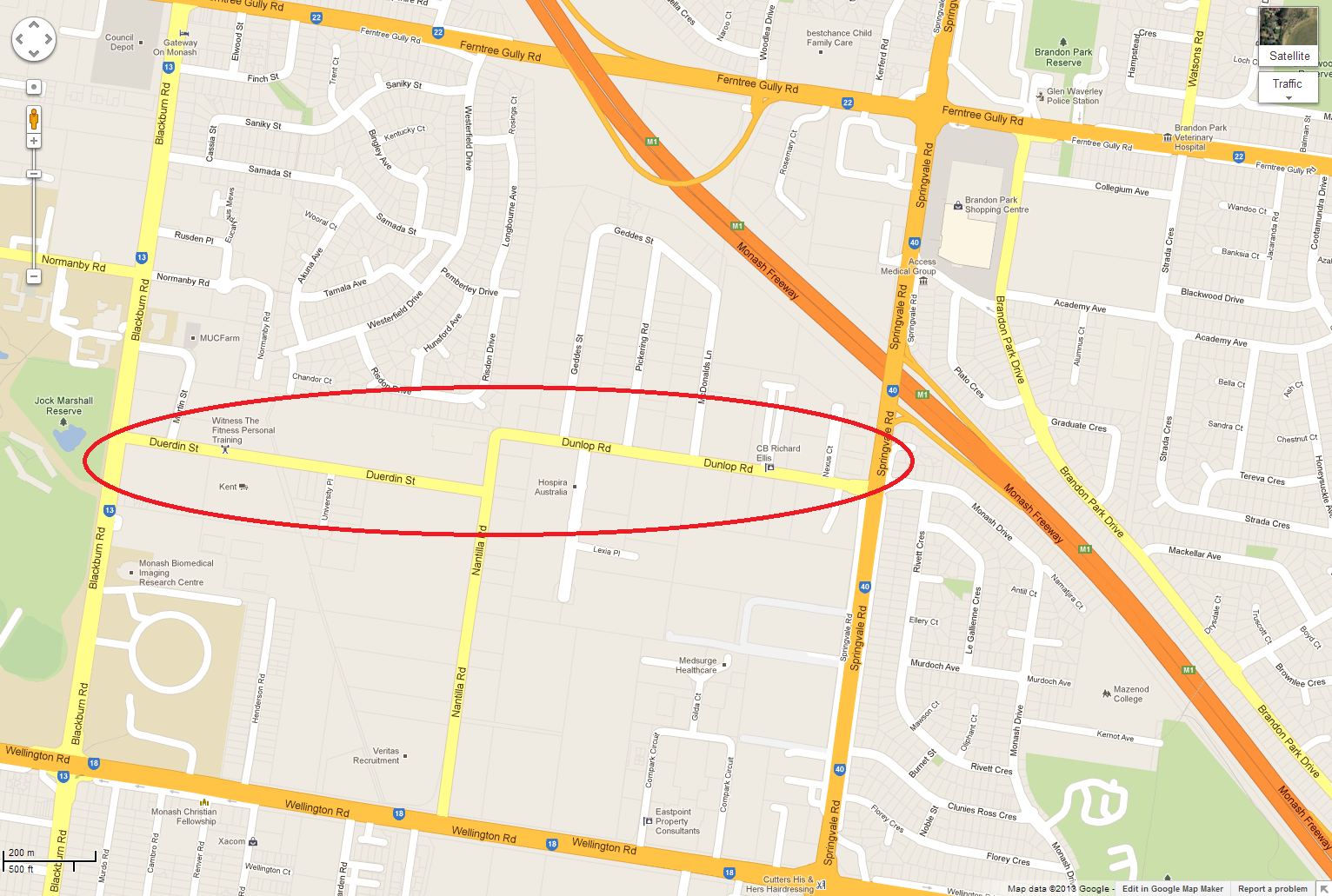 Duerdin St and Dunlop Rd traffic calming