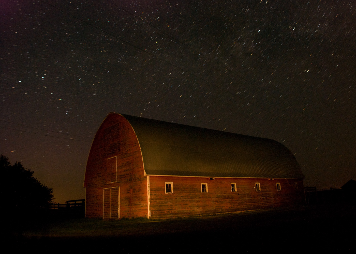 A Journey Against the Grain: A night at the barn