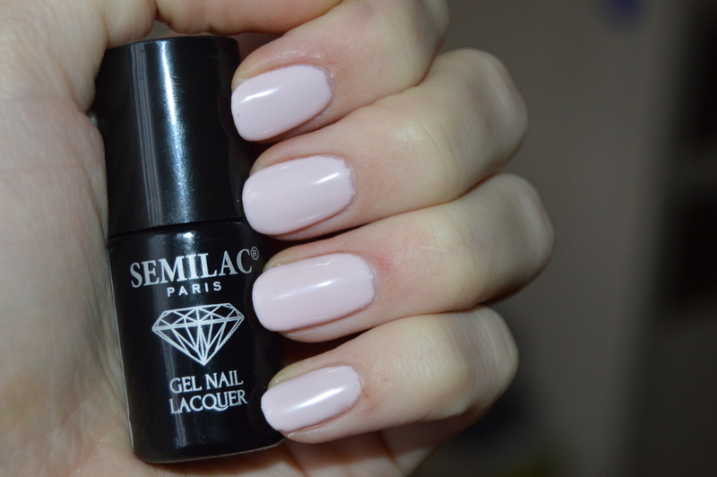 szuszu-styles: Lakier Hybrydowy Semilac 032 - Mleczny Róż