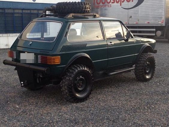 * Décadas de Fusca: Brasilia off-road.