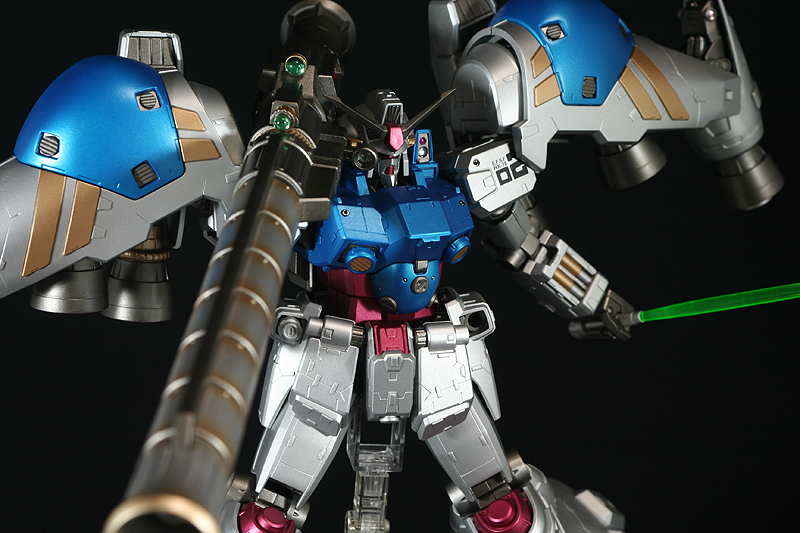 GUNDAM GUY: MG 1/100 Gundam GP02A - Metallic Color Painted Build