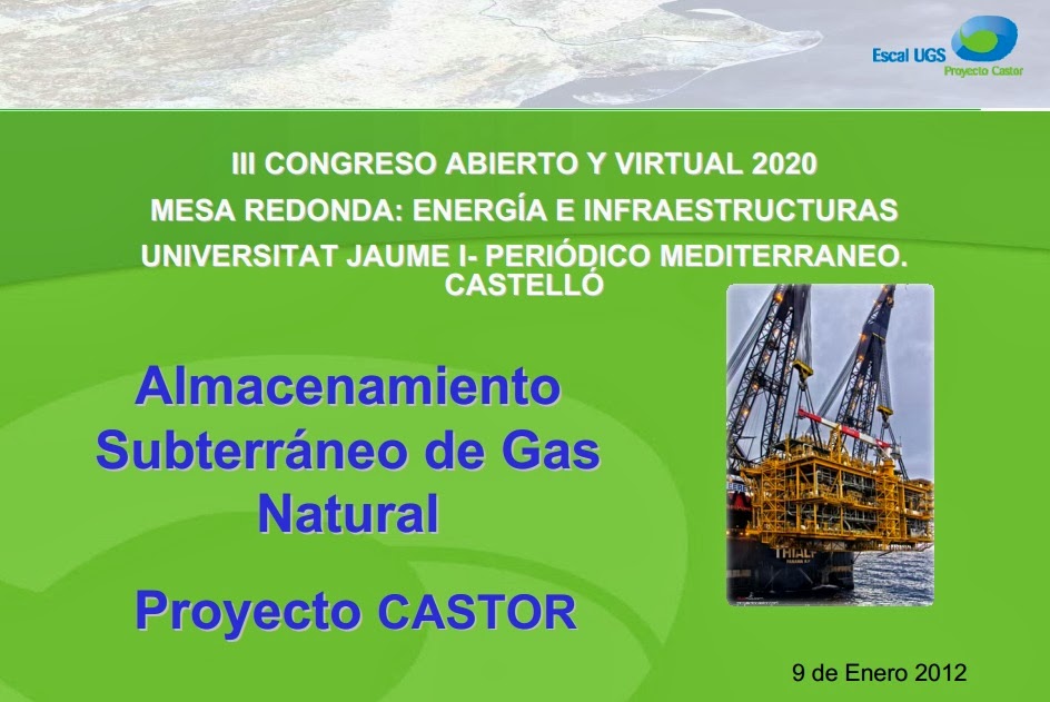 Terratrèmols de a 4'2 graus a la planta de gas Castor a la costa ...