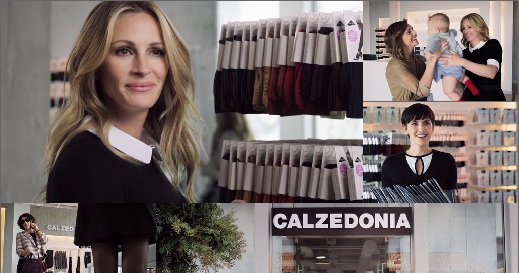 Julia Roberts commessa "per caso" nella nuova pubblicità Calzedonia ...