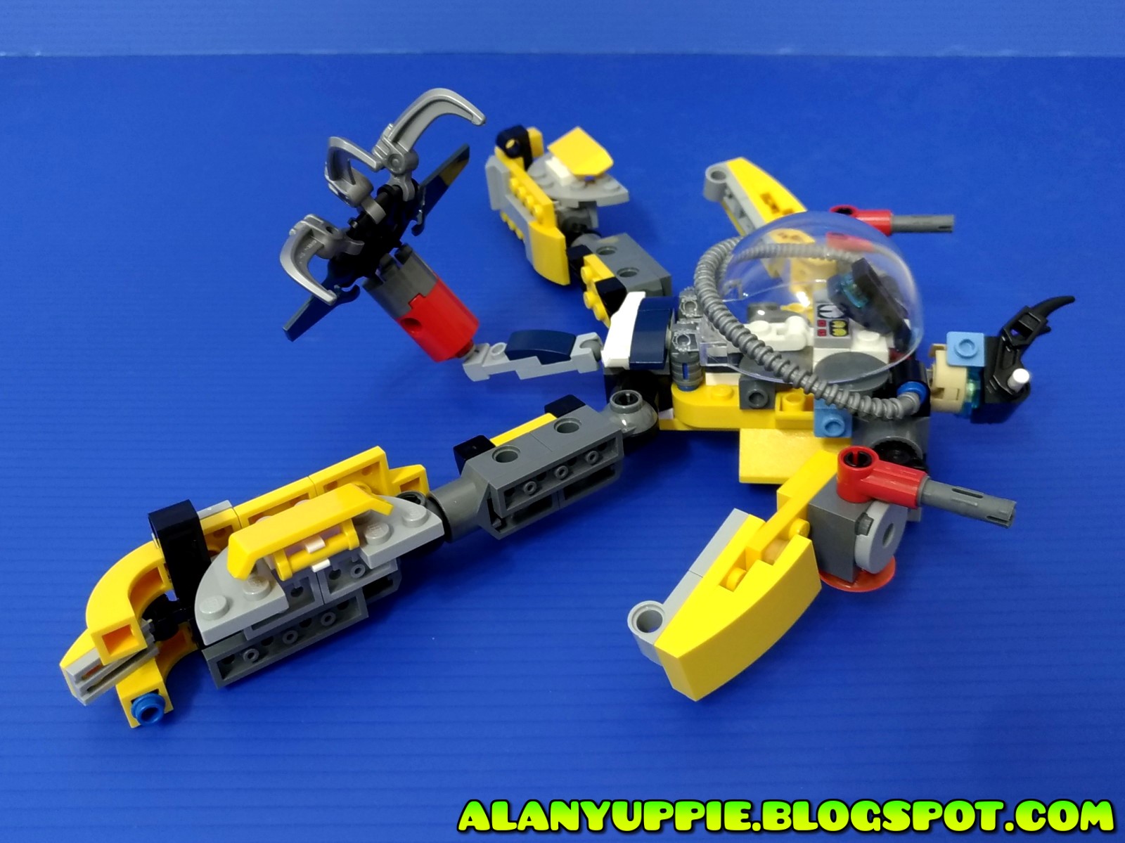 Alanyuppie's LEGO Transformers: LEGO Creator 31090 Underwater Robot ...