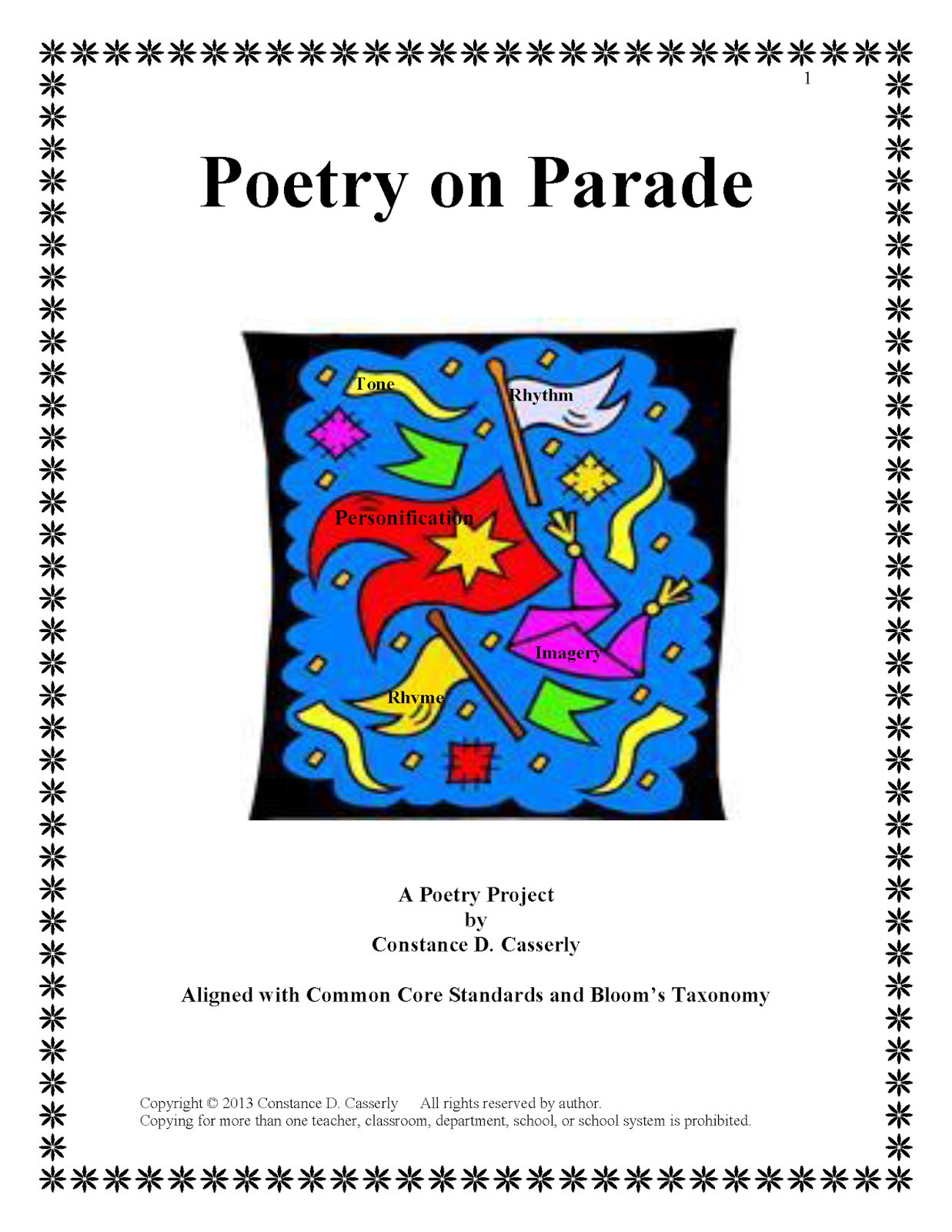 TEACH IT WRITE : English Language Arts - "Poetry Analysis Activity ...