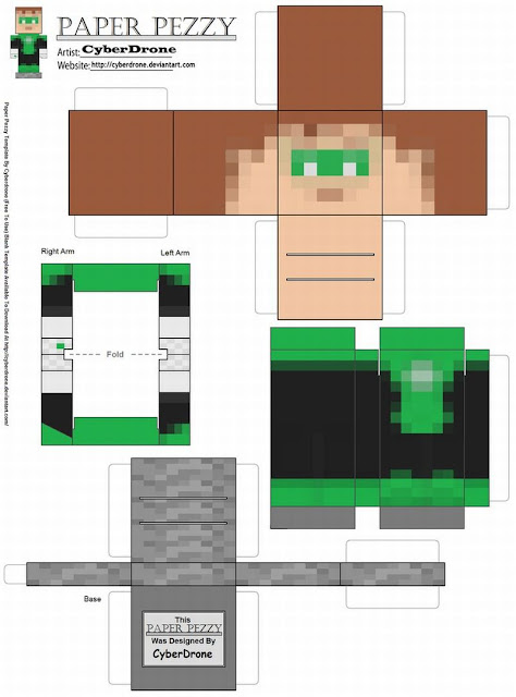 Paper Minecraft Dolls - How to Do Step by Step - My Best Partys