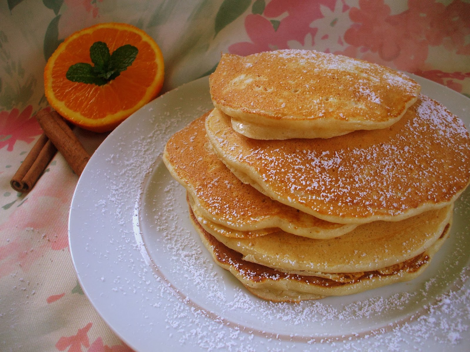 Da Panela para o Coração : Panquecas de requeijão, mel e canela