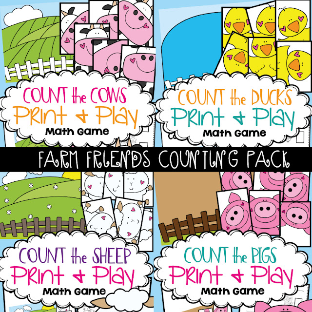 Farm Friends Help with Counting! | From the Pond
