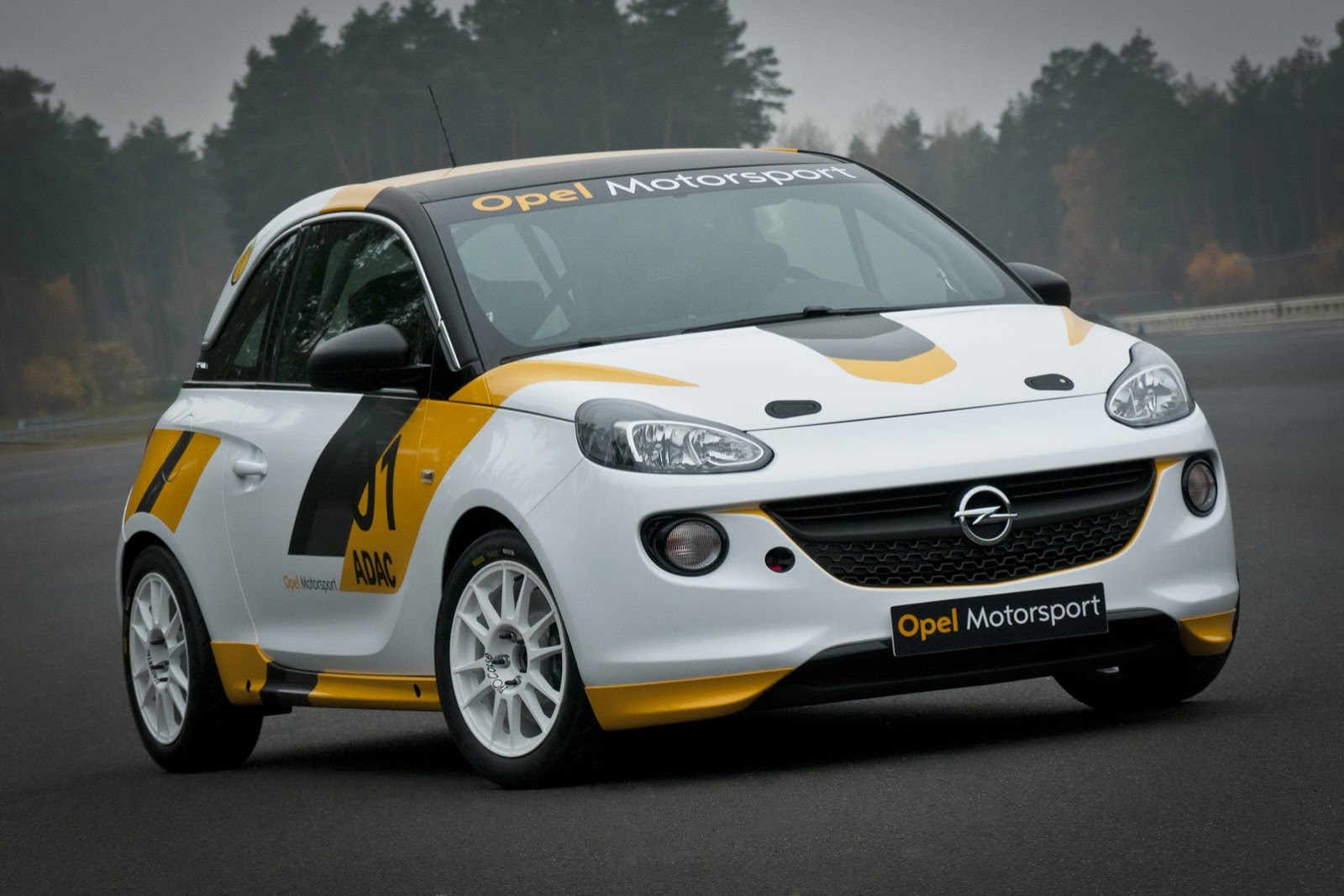 2012 Opel Adam OPC Cup Racing