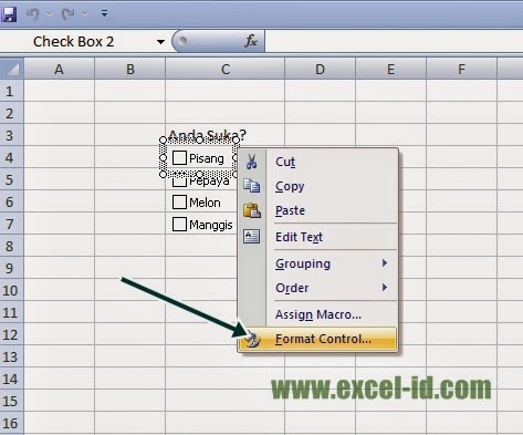 Cara Membuat CheckBox Form Control Untuk Menentukan Beberapa Pilihan di ...